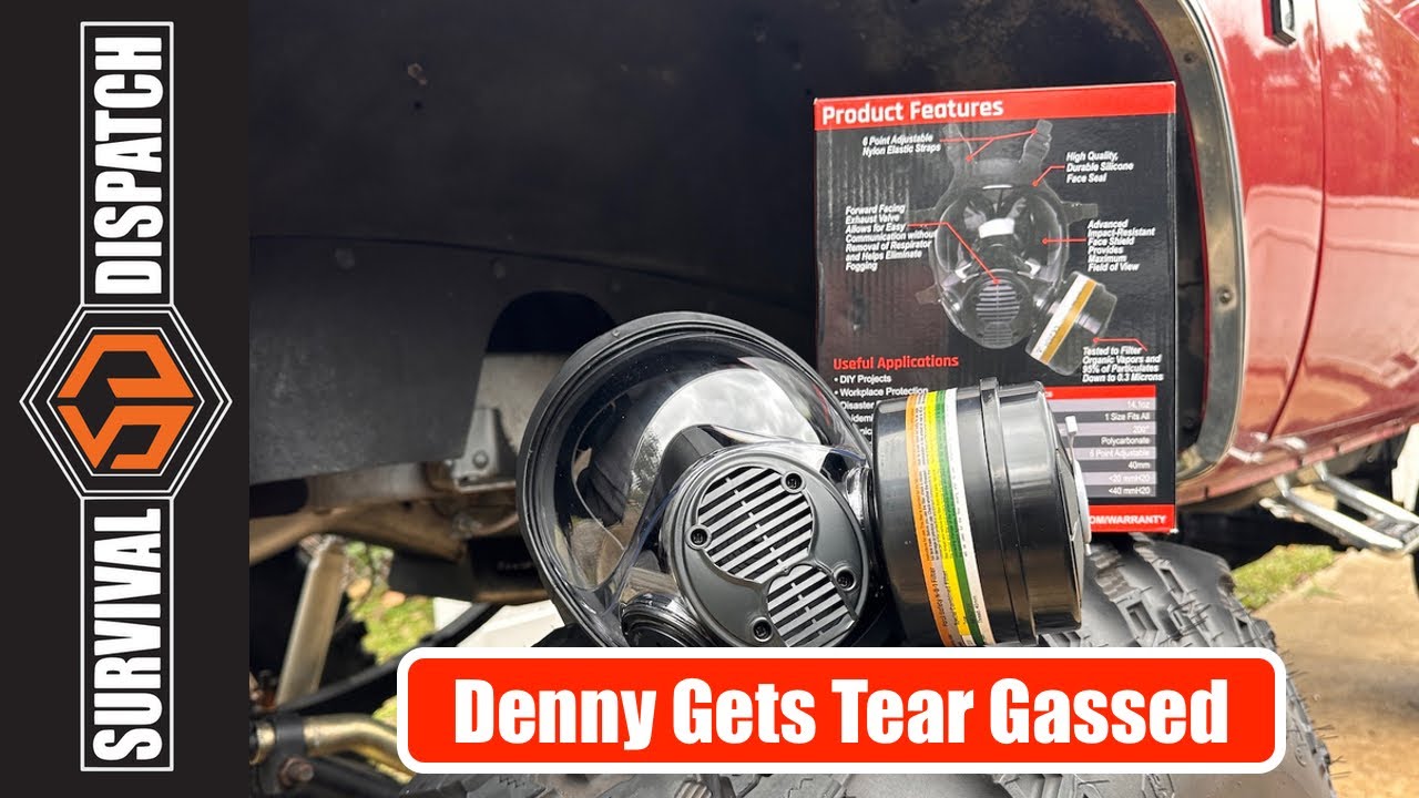 Survival & Prepper Gear: NB100 Tactical Mask Vs Tear Gas – Survivor Ideas